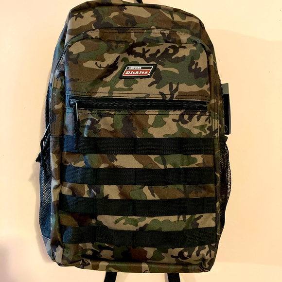 Dickies | Bags | Dickies Backpack Nwt Camo Interior Pocket | Poshmark